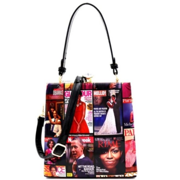 Bags | Michelle Obama Magazine Handbag | Poshmark